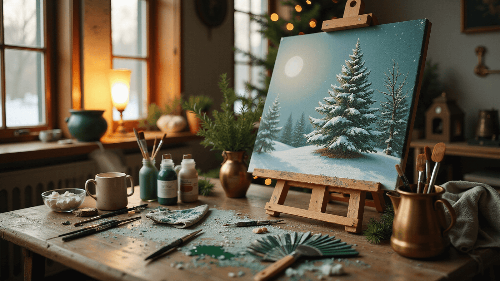 Magical Christmas Tree Paintings: A Complete Guide For Artists Of All ...