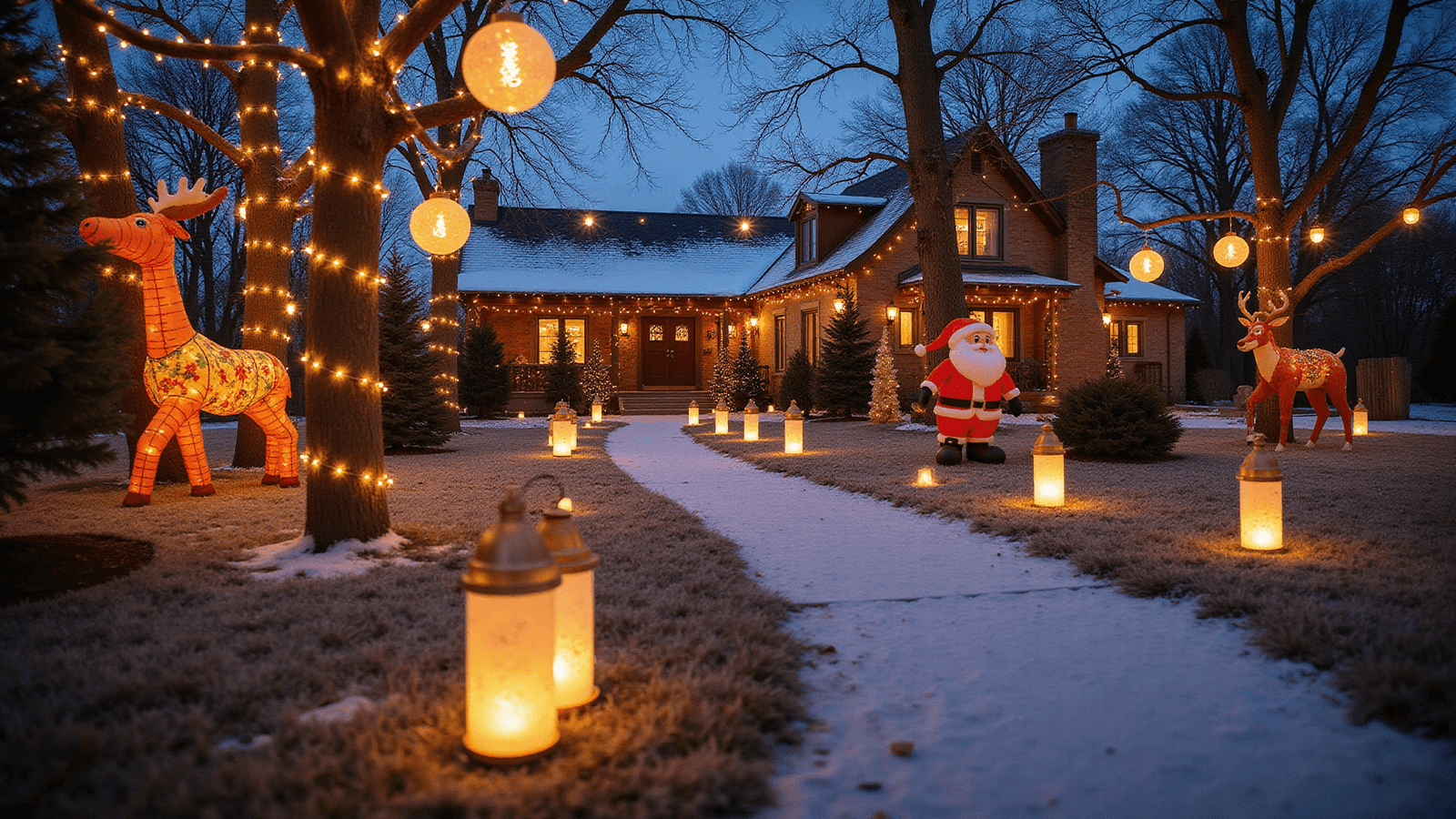 Magical Outdoor Christmas Decor: Transform Your Yard Into A Holiday ...